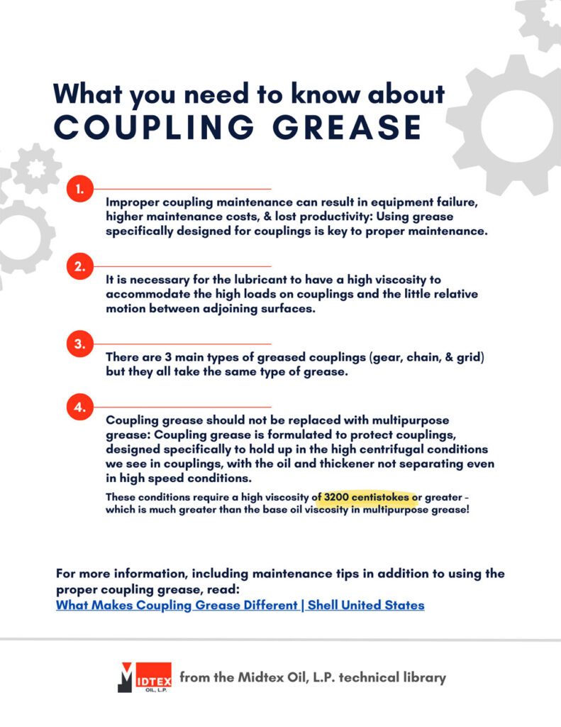 What You Need to Know About Coupling Grease - Midtex Oil